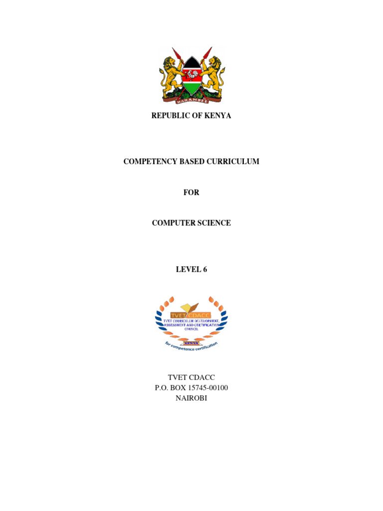 Computer Science Level 6 Curriculum | PDF | Entrepreneurship ...