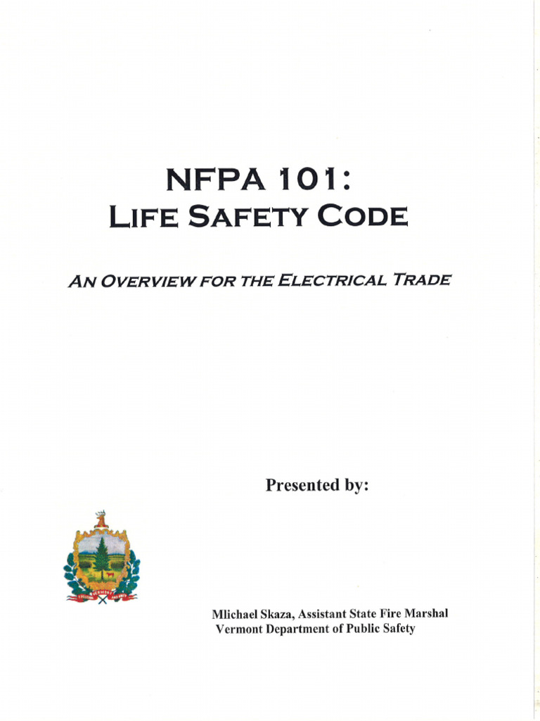 NFPA 101 Life Safety Code | PDF
