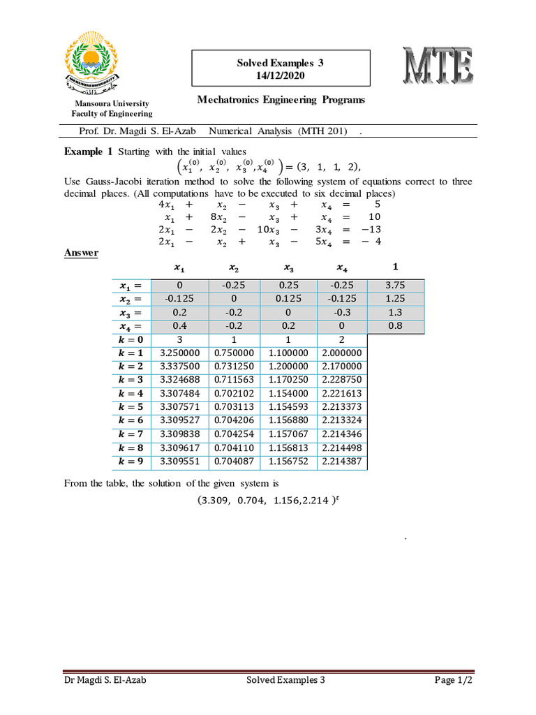 Solved Examples 3 MTE | PDF | Algorithms And Data Structures | Theoretical Computer Science