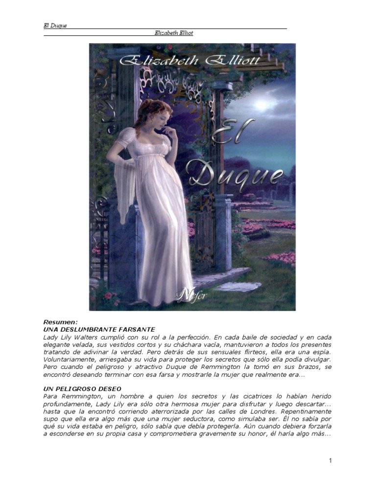 Elliott Elizabeth - El Duque | PDF