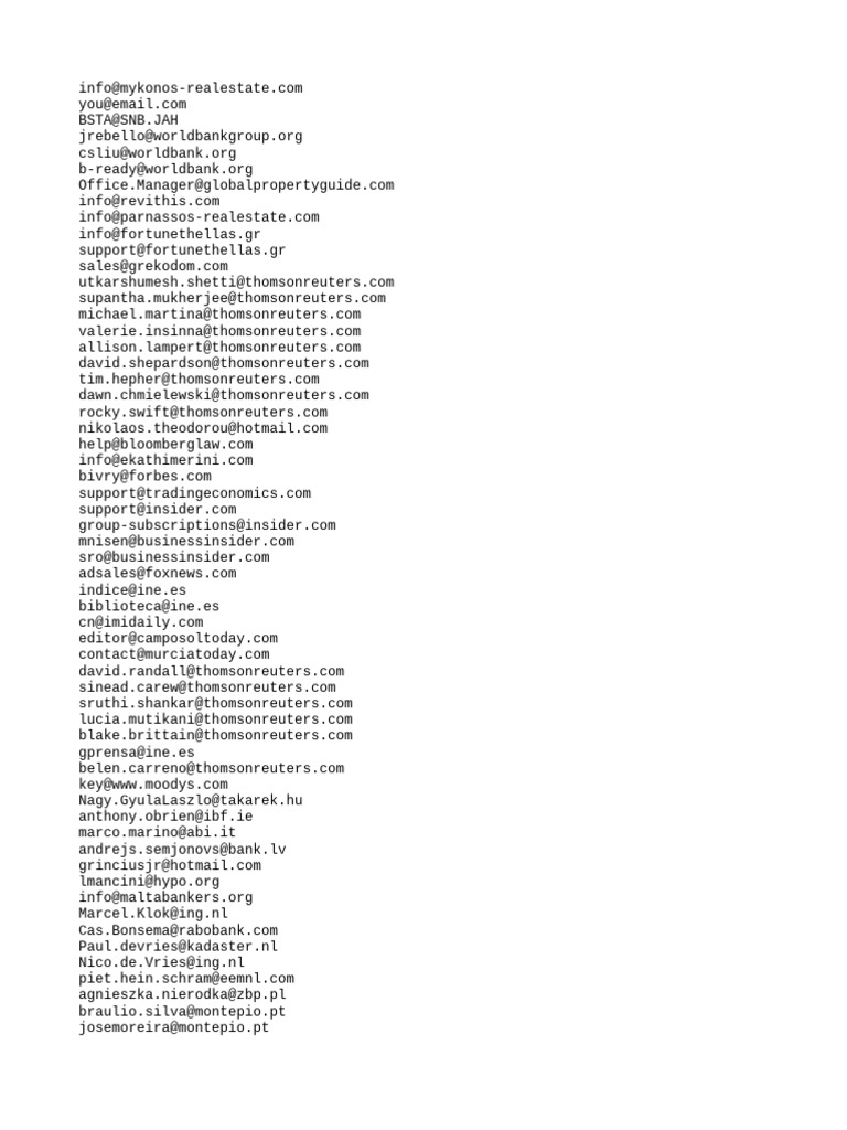 Active Email List | PDF