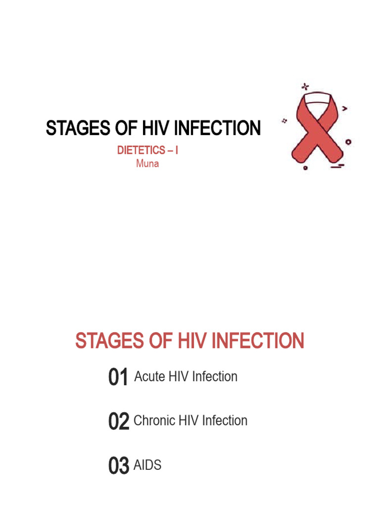 Stages of Hiv Infection | PDF | Hiv | Virus