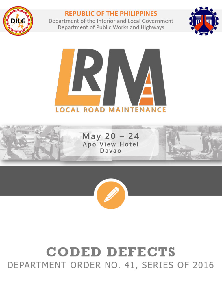 2 - Coded Defects | Pdf | Road | Road Surface