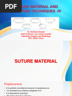 Sutures Comparison Chart | PDF | Surgical Suture | Chemical Substances