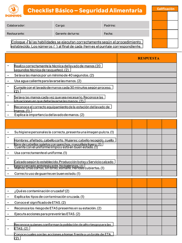 Checklist Básico - SDA | PDF | Crecimiento personal y profesional ...