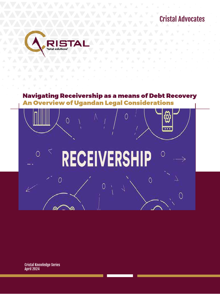 Navigating Receivership As A Means of Debt Recovery | PDF | Bankruptcy | Receivership
