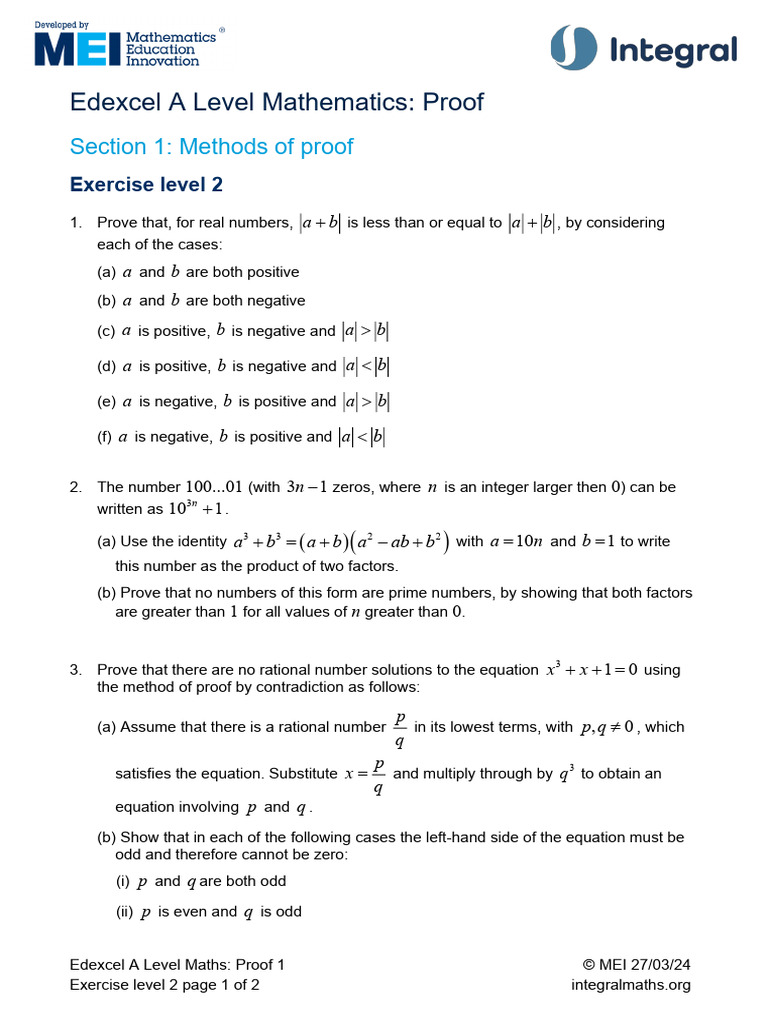 eda2pr1ax_level2 | PDF | Numbers | Mathematical Proof