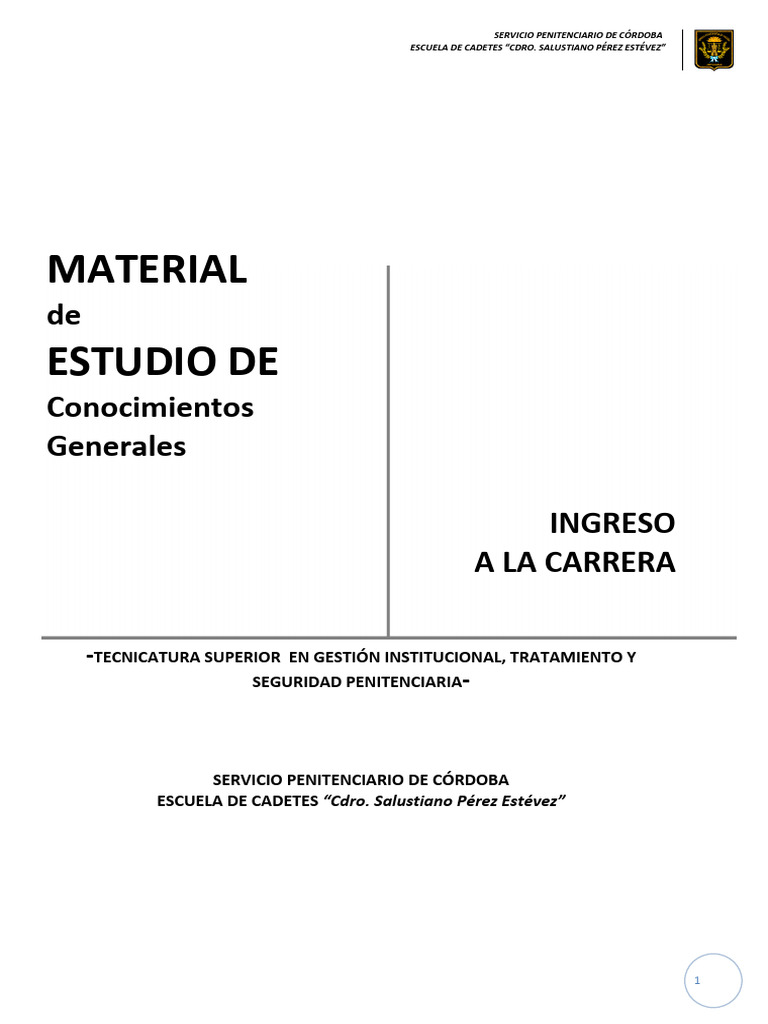 Material de Estudio Ingreso 2025 | PDF | Género gramatical | Sustantivo