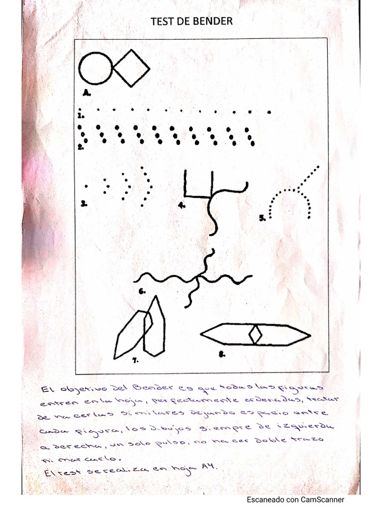Test de Bender | PDF