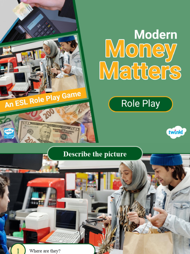 T 1698661732 Esl Modern Money Matters Adults A2 Ver 1 | PDF | Qr Code ...