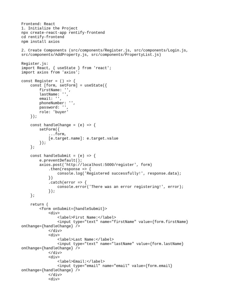 FrontEnd_Code | PDF | Software Engineering | Computer Programming