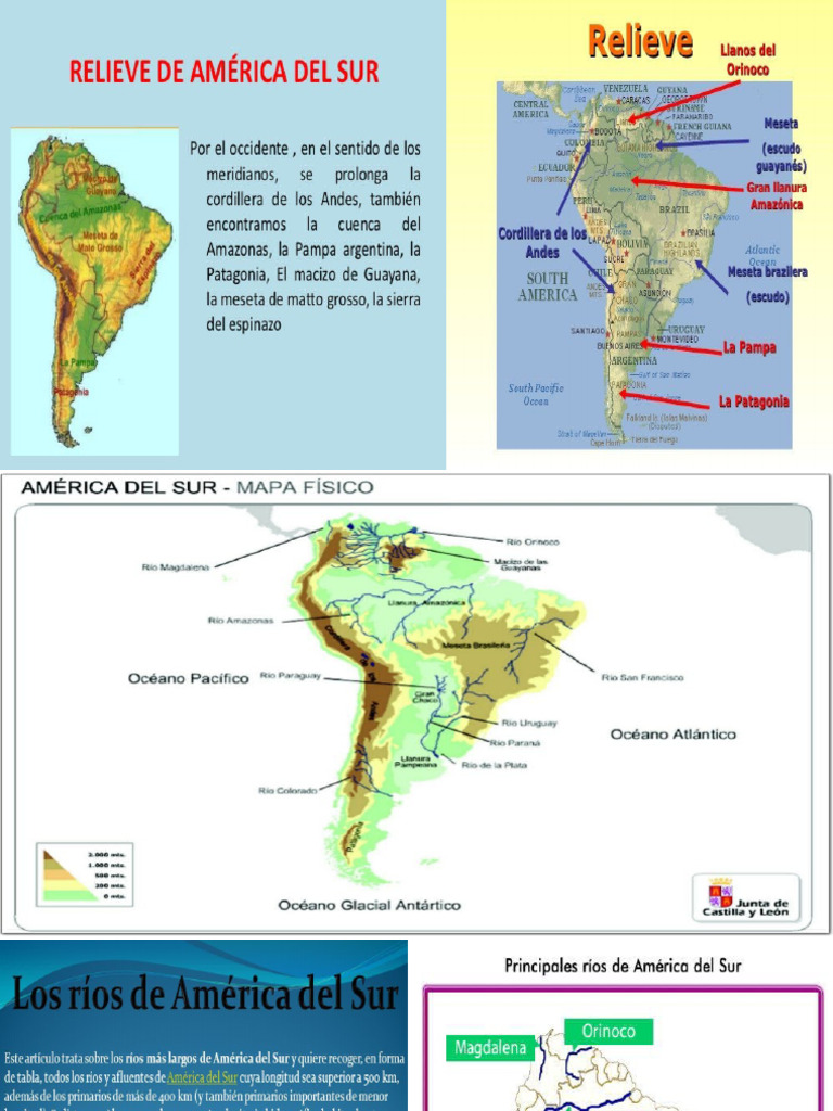 Relieve de América-8vo-Sociales | PDF