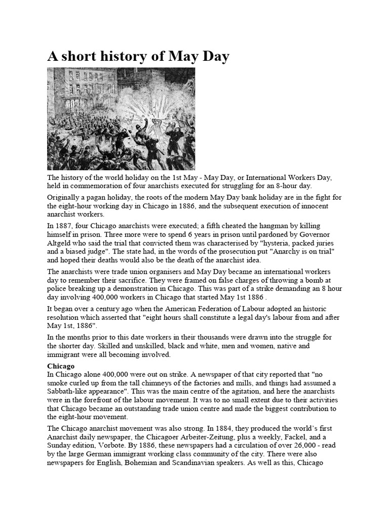 A Short History of May Day | PDF | Political Movements | History & Theory