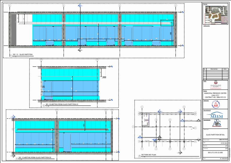 Glass Partition Detail-Sds-Ltc-015-23-005 | PDF