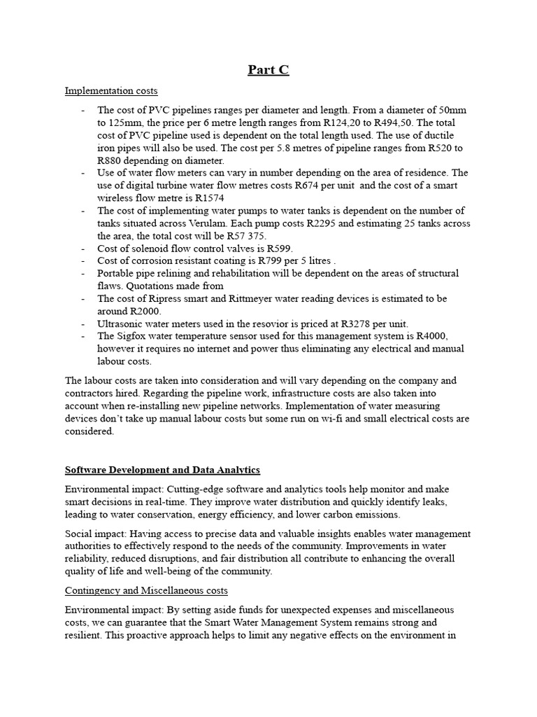 PART C Financial | PDF | Net Present Value | Internal Rate Of Return PART C Financial | PDF | Net Present Value | Internal Rate Of Return