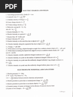 General Physics 2 Equation Sheet | PDF | Capacitor | Electromagnetic ...