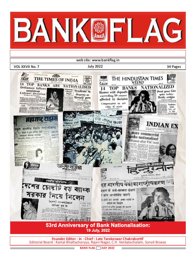 BANK FLAG - JULY 22 | PDF | Banks | Economies