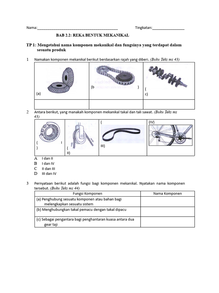 Modul PBD Mekanikal | PDF