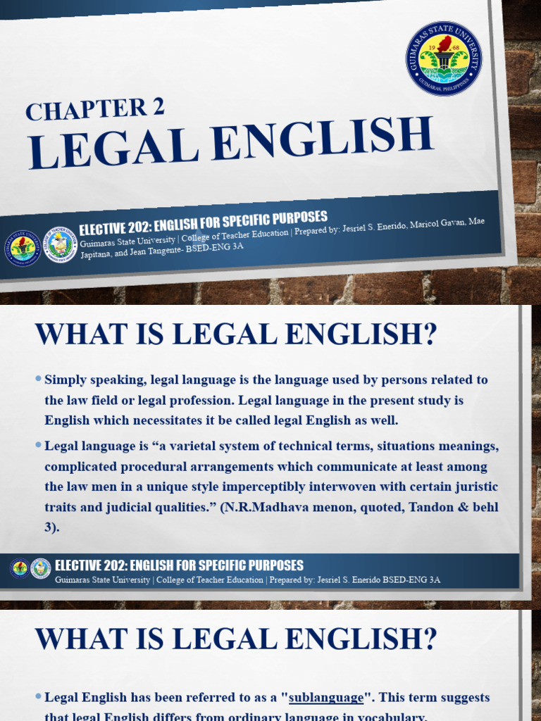 Legal English (Group 1) | PDF | Lawsuit | Alford Plea