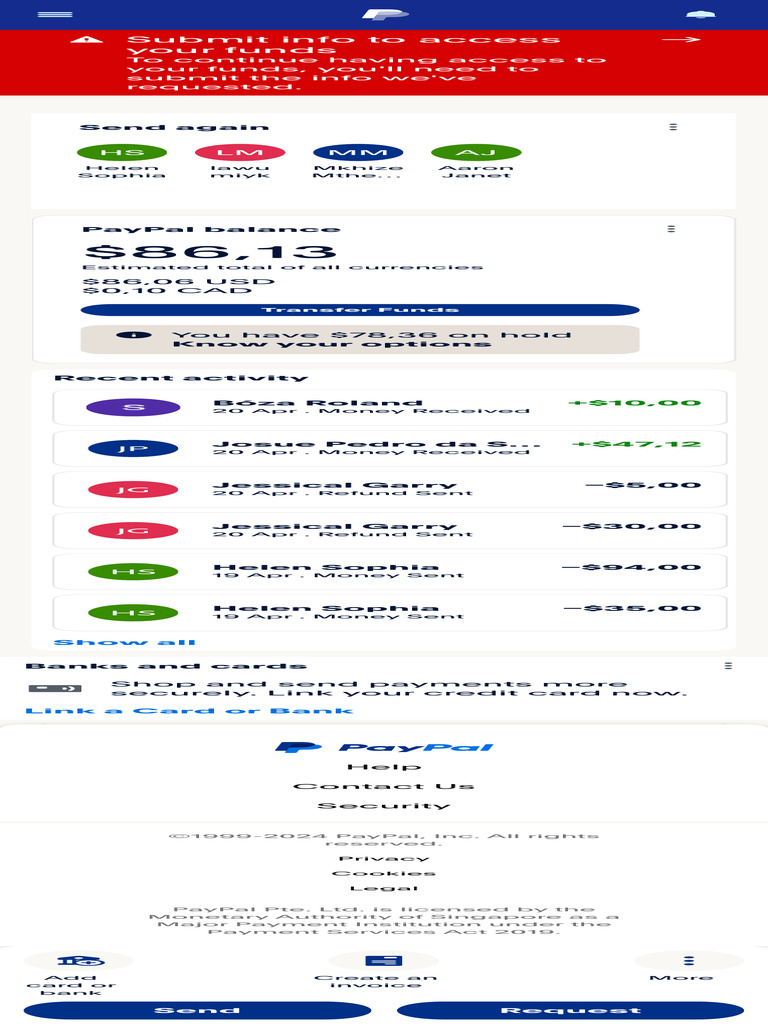 PayPal Summary | PDF