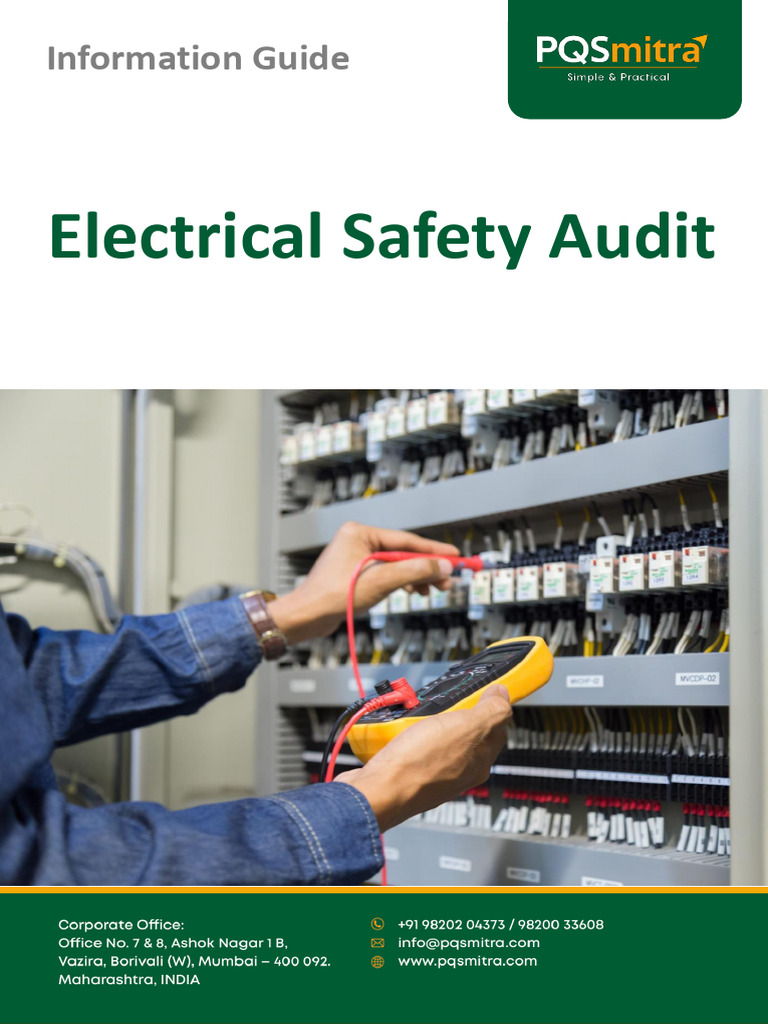 Information Guide Electrical Safety Audit 08.02.2022 | PDF | Audit | Safety