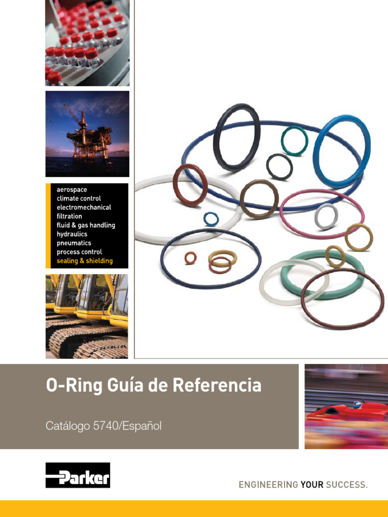 O Ring Catalogo Rojo | PDF | Ciencias fisicas | Física Aplicada e Interdisciplinaria