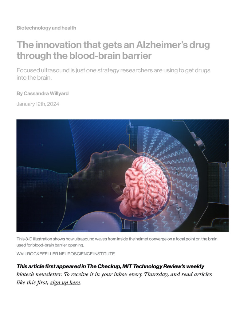 MIT Technology Review | PDF | Clinical Medicine | Medicine