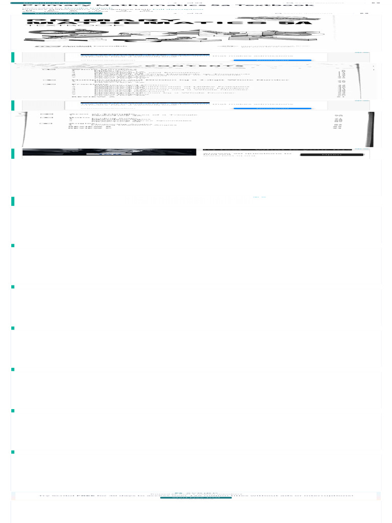 Primary Mathematics 5a Textbook PDF | PDF | Scribd