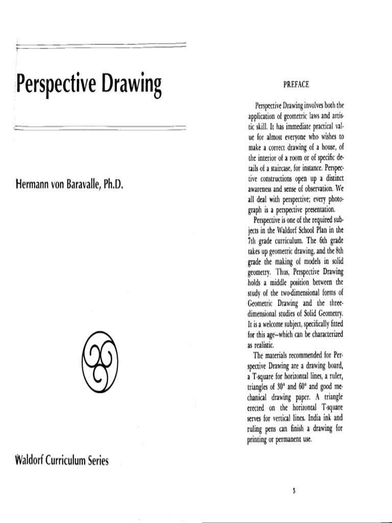 g7 Perspective Drawing Hermann Von Baravalle | PDF