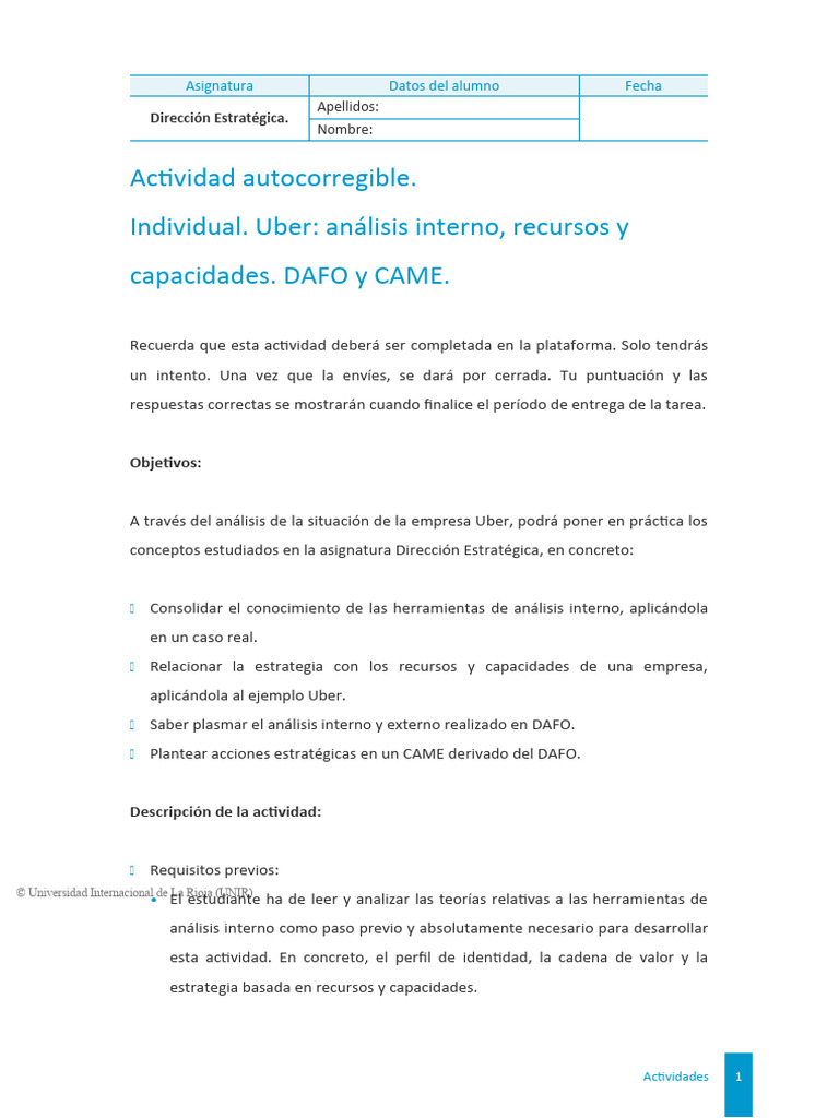 Mexdae01 Act2 Autocorregible | PDF | Análisis FODA | Aplicación movil
