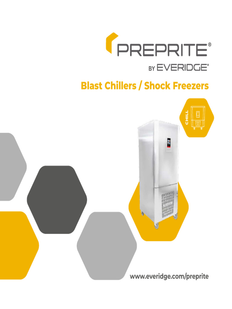 PrepRite Blast Chiller Brochure - TRD483 | PDF | Refrigerator ...