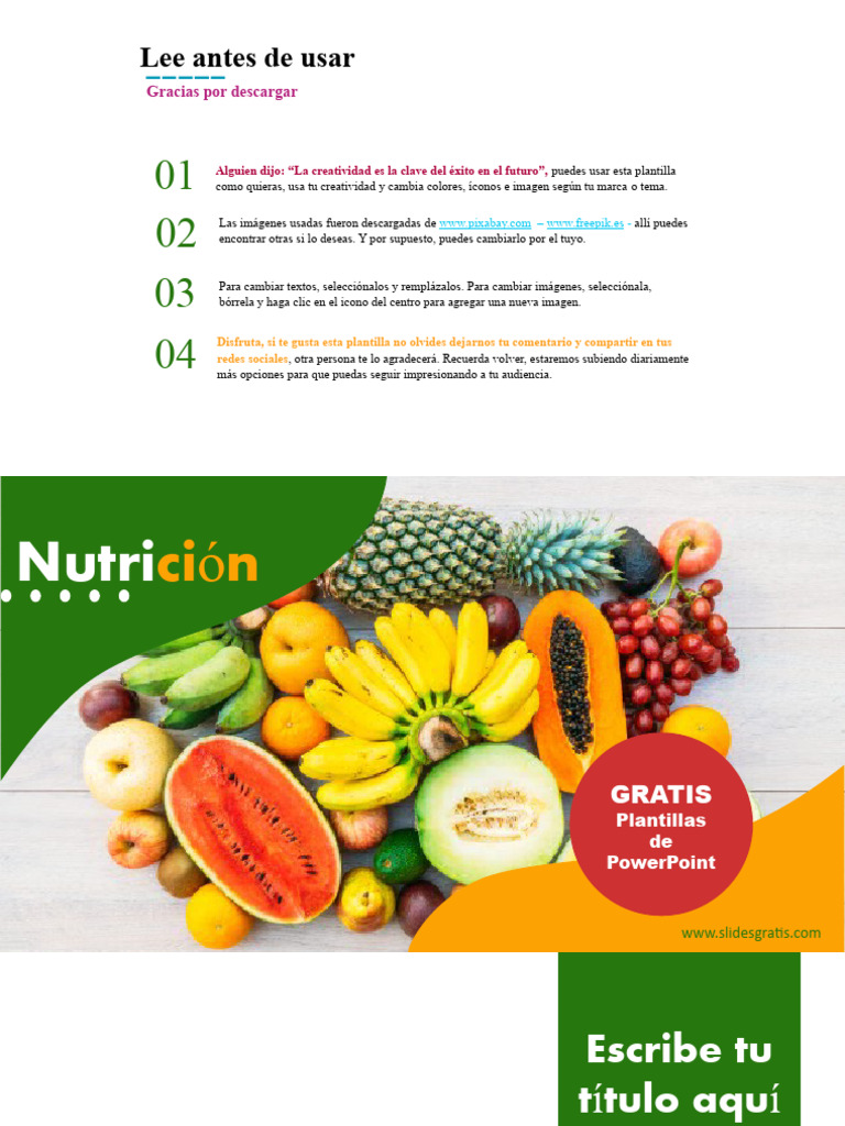 Plantillas-de-PowerPoint-sobre-nutricion | Download Free PDF ...