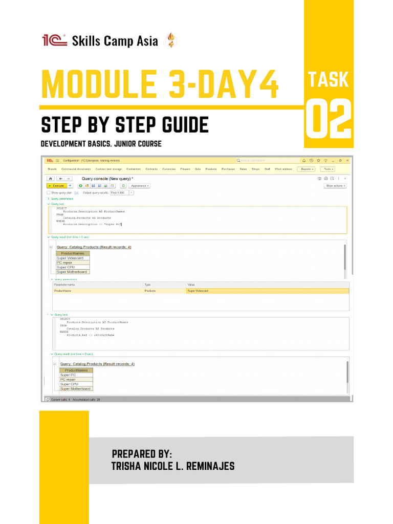 Module3 Day4 Task2 Stepbystepguide Trisha Pdf Information Retrieval Software
