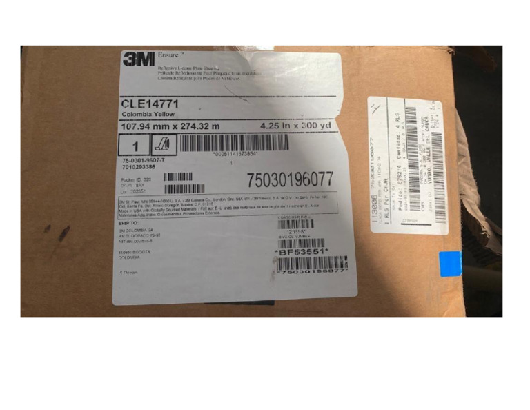 3M Box Description | PDF