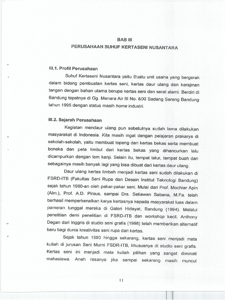 Perusahaan Suhuf Kertaseni Nusantara | PDF