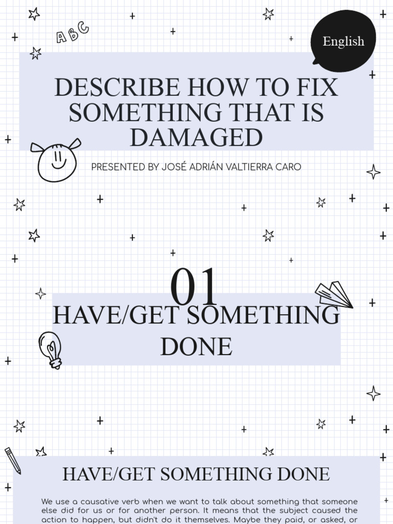 Have-Get Something Done | PDF