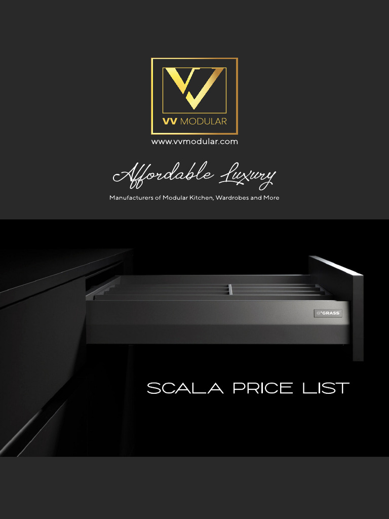 VVM SCALA PRICE LIST | PDF
