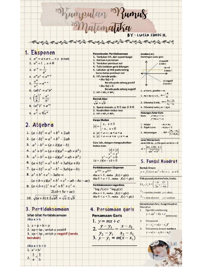 Rumus matematika | PDF