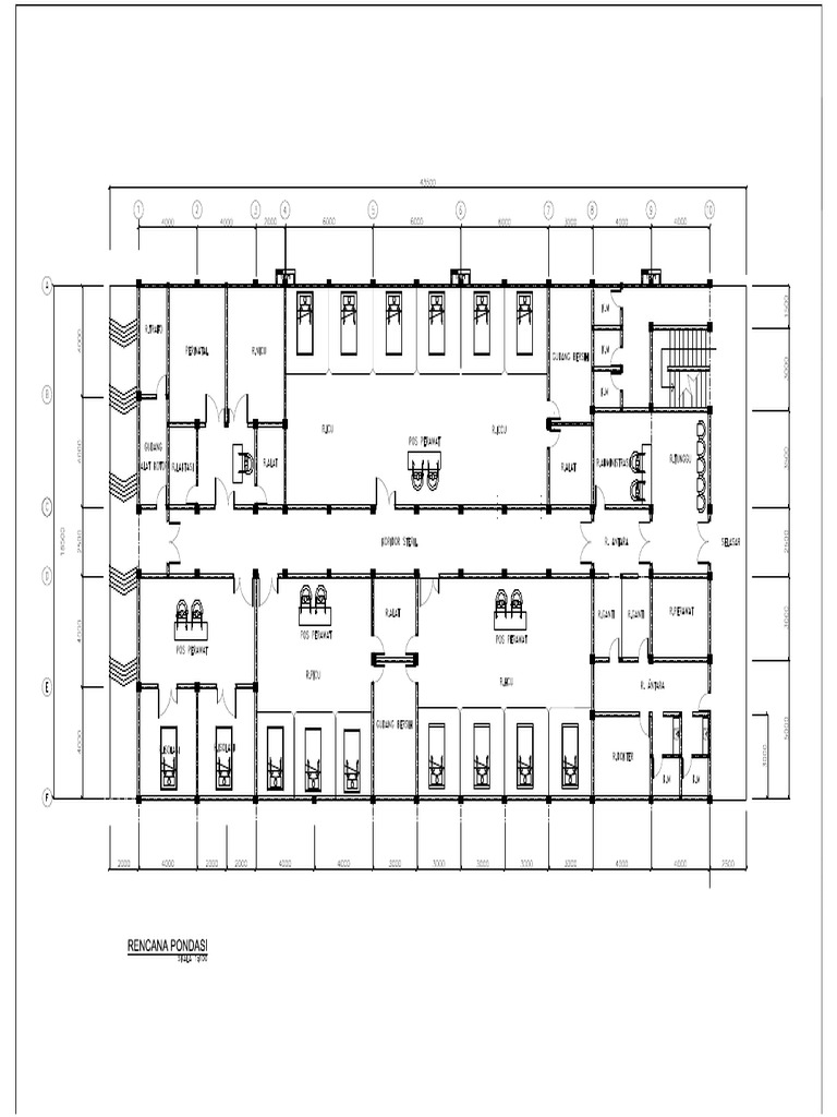 Denah R Iccu Lantai 1 | PDF