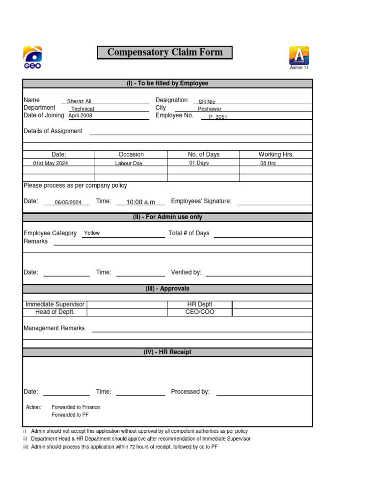 Comp. Claim 23 March (1) (Recovered) | PDF