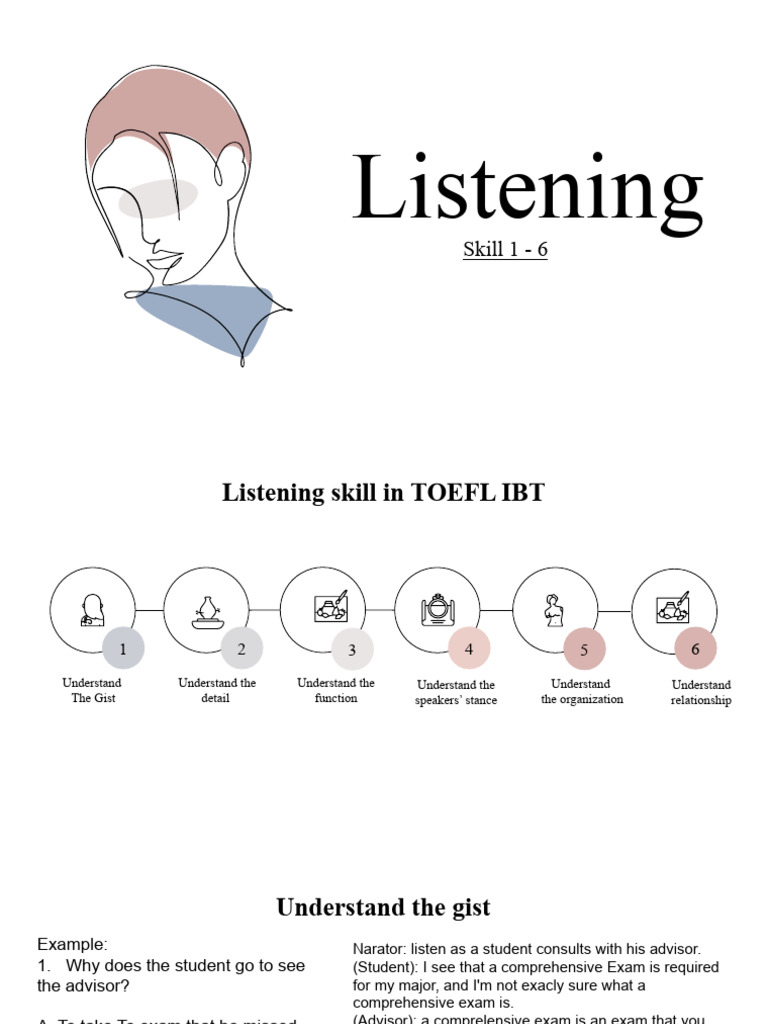 TOEFL Listening | PDF