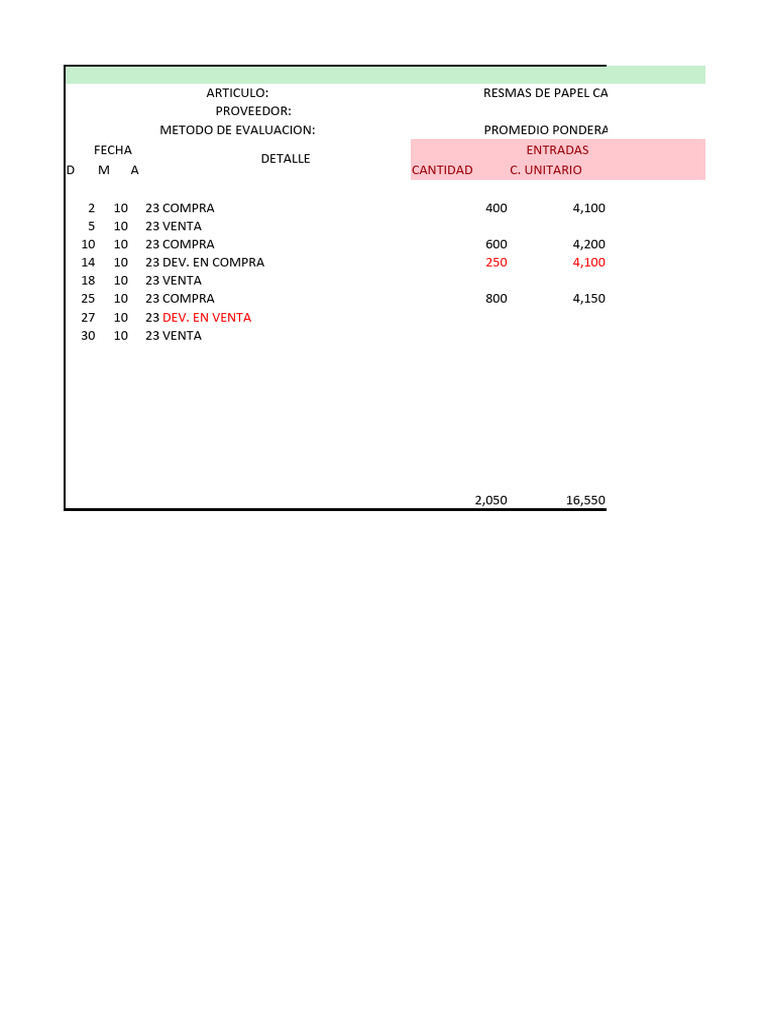 Kardex Maura Martinez Taller 2 | PDF