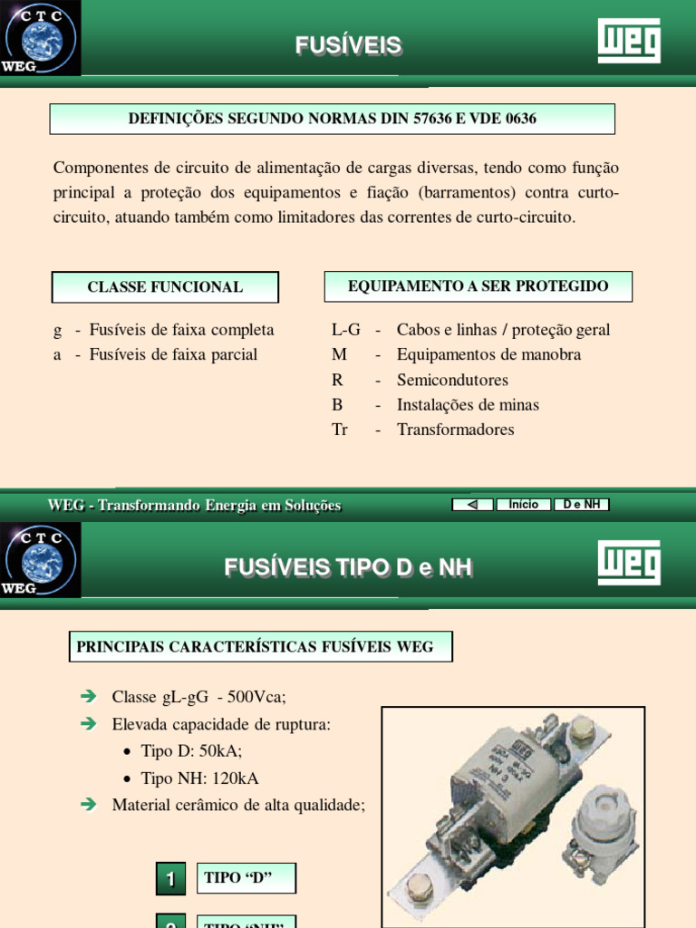 4 Fus+¡veis | PDF | Fusível (elétrico) | Eletromagnetismo