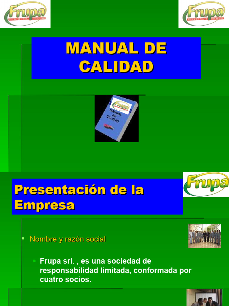 Manual de Control de Calidad | Descargar gratis PDF | Calidad (comercial) | Business