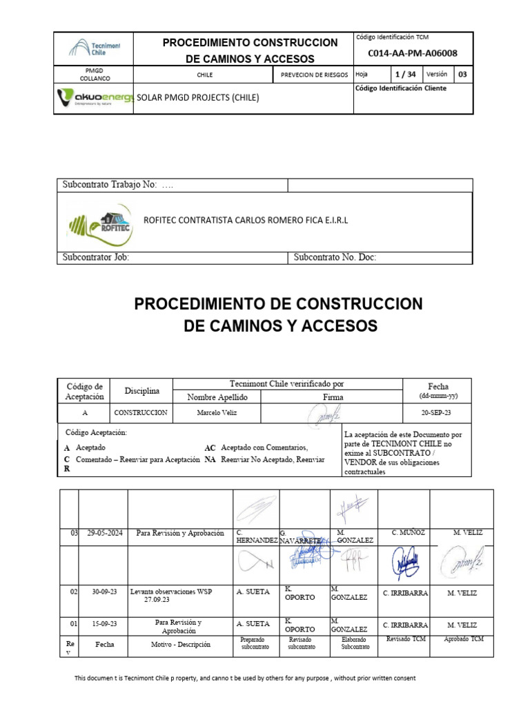 c014-Aa-pm-A06008 Procedimiento de Construcción de Caminos 04-06-2024 ...