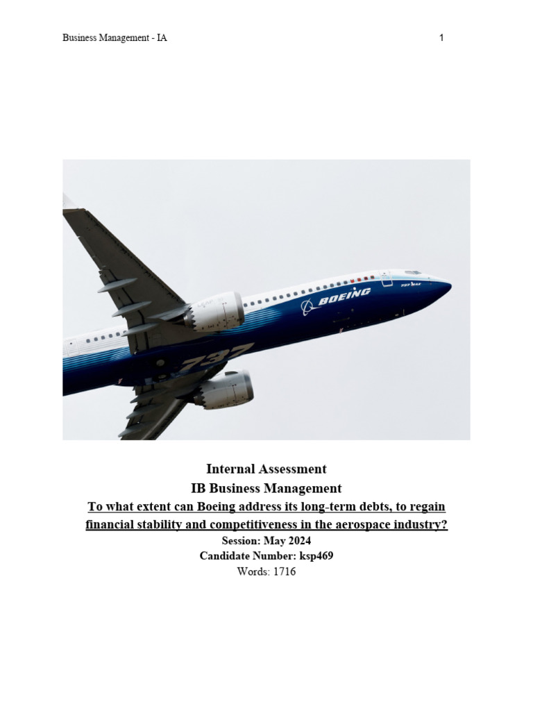 Boeing | PDF | Boeing | Investing