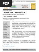 Interprétation et Réalisation de l'Antibiogramme | PDF | Antibiotiques ...