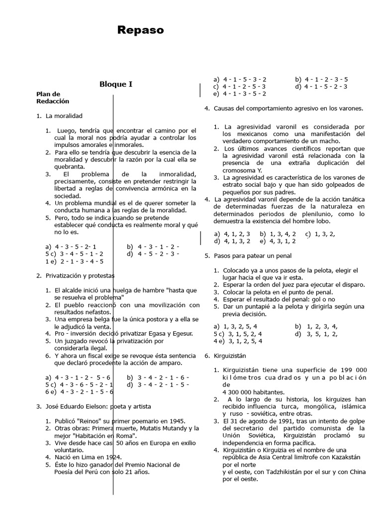 RV Repaso | PDF | Moralidad | Johann Wolfgang von Goethe