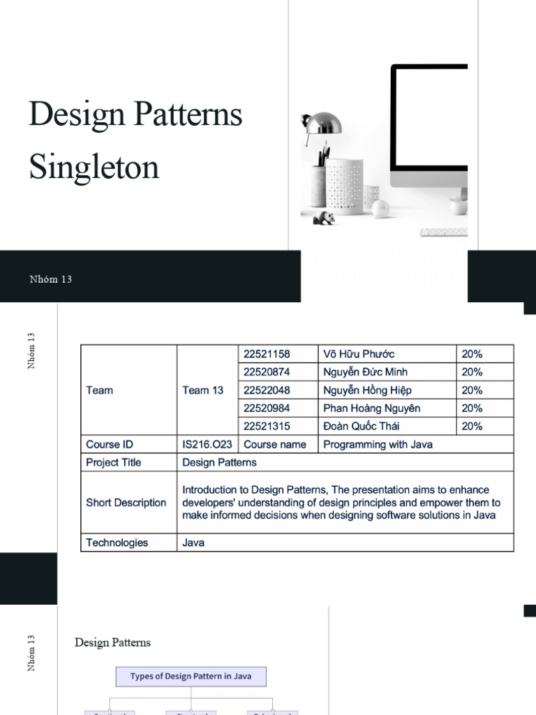 Design Patterns Singleton | PDF