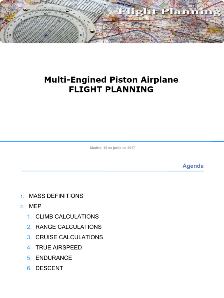 Mep Planning | Download Free PDF | Altitude | Airspeed